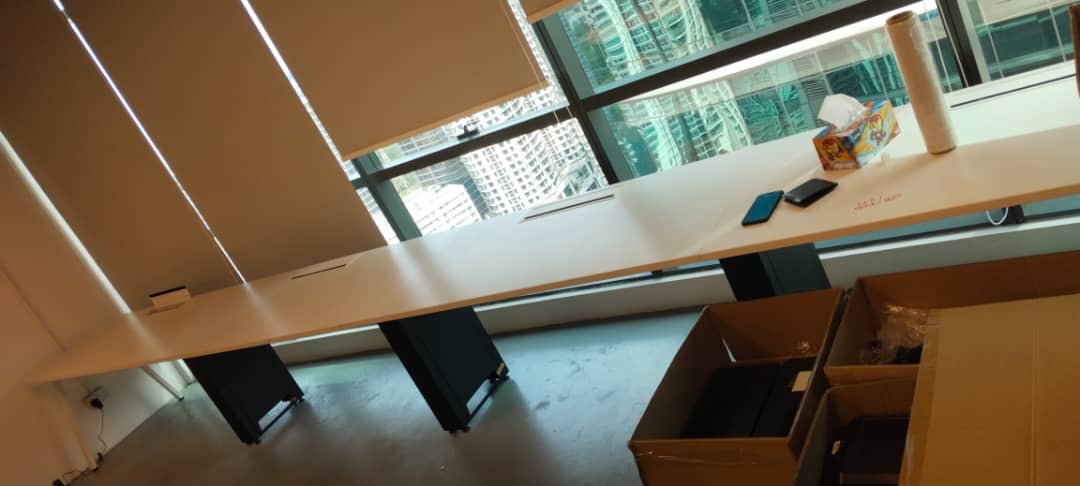 workstation in line 5 seater- good for focus and productivity ...