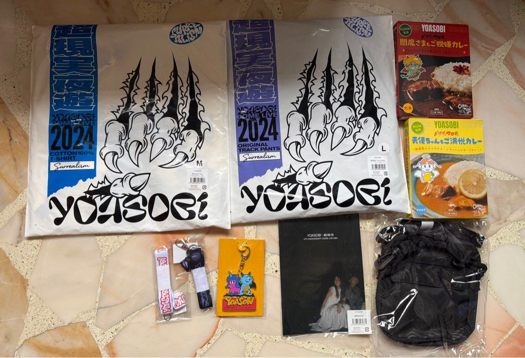 YOASOBI Past JP Concert Official Goods, Hobbies & Toys, Memorabilia ...