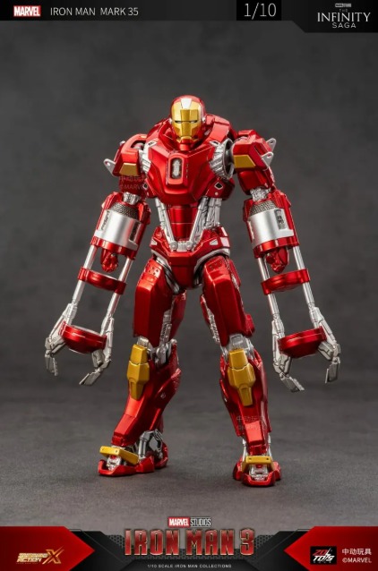 ZD Toys Marvel Studios: The Infinity Saga - 1/10 Scale - Iron Man Mark ...