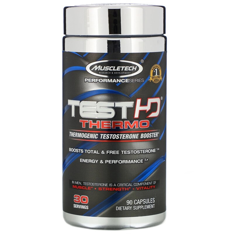 🌳旺角門市現貨🌳 2025年最佳 Muscletech Hardcore Testosterone Booster Test HD ...