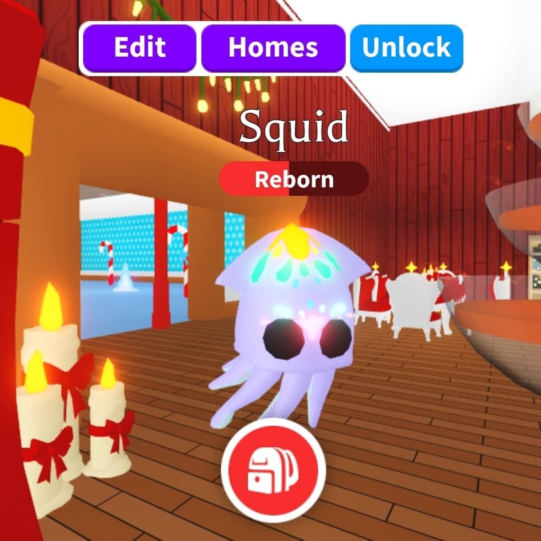 Adopt Me Neon Squid!, Video Gaming, Gaming Accessories, In-Game ...