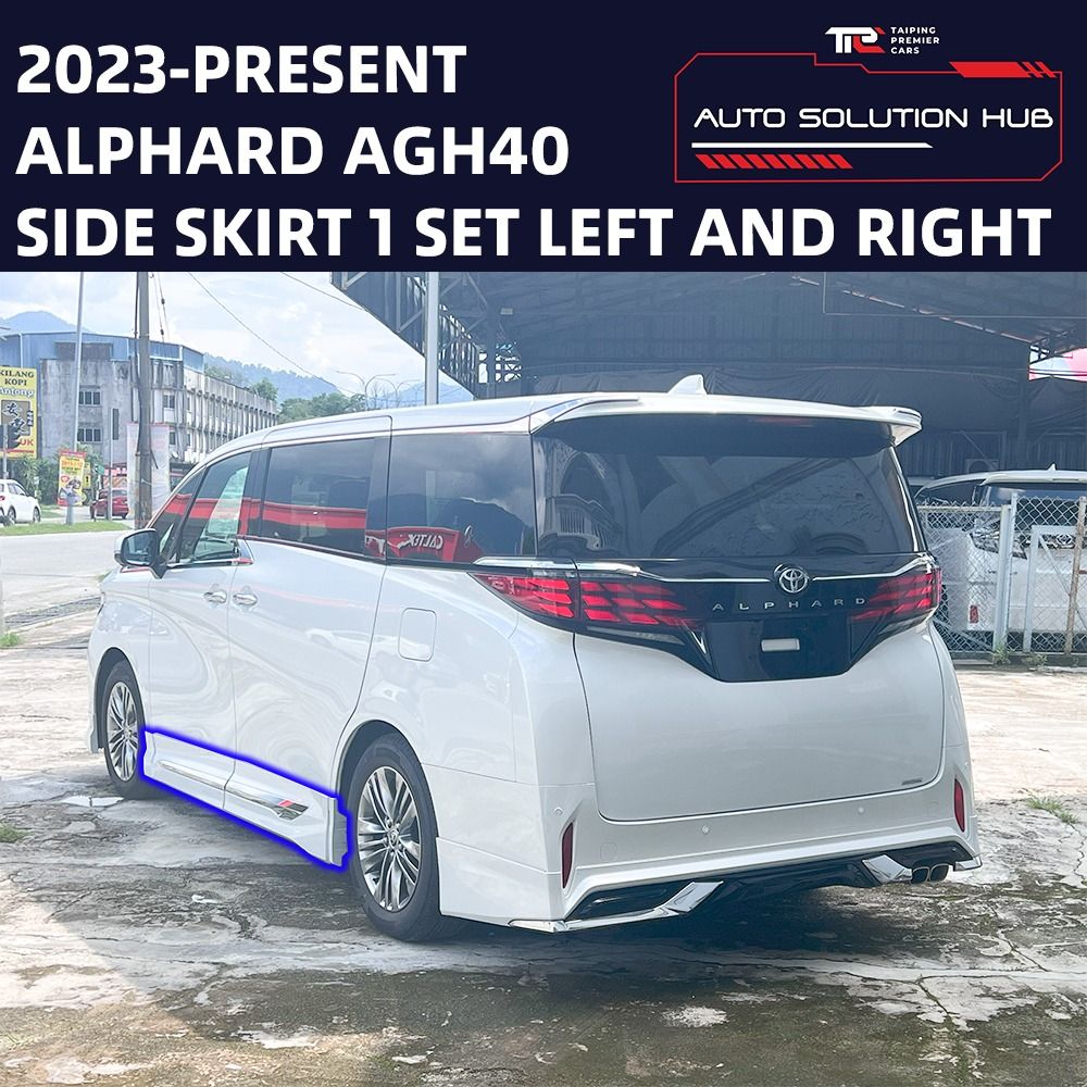 Alphard Vellfire Bodykit AGH40 Modellista , No Color, Pearl White (070 ...