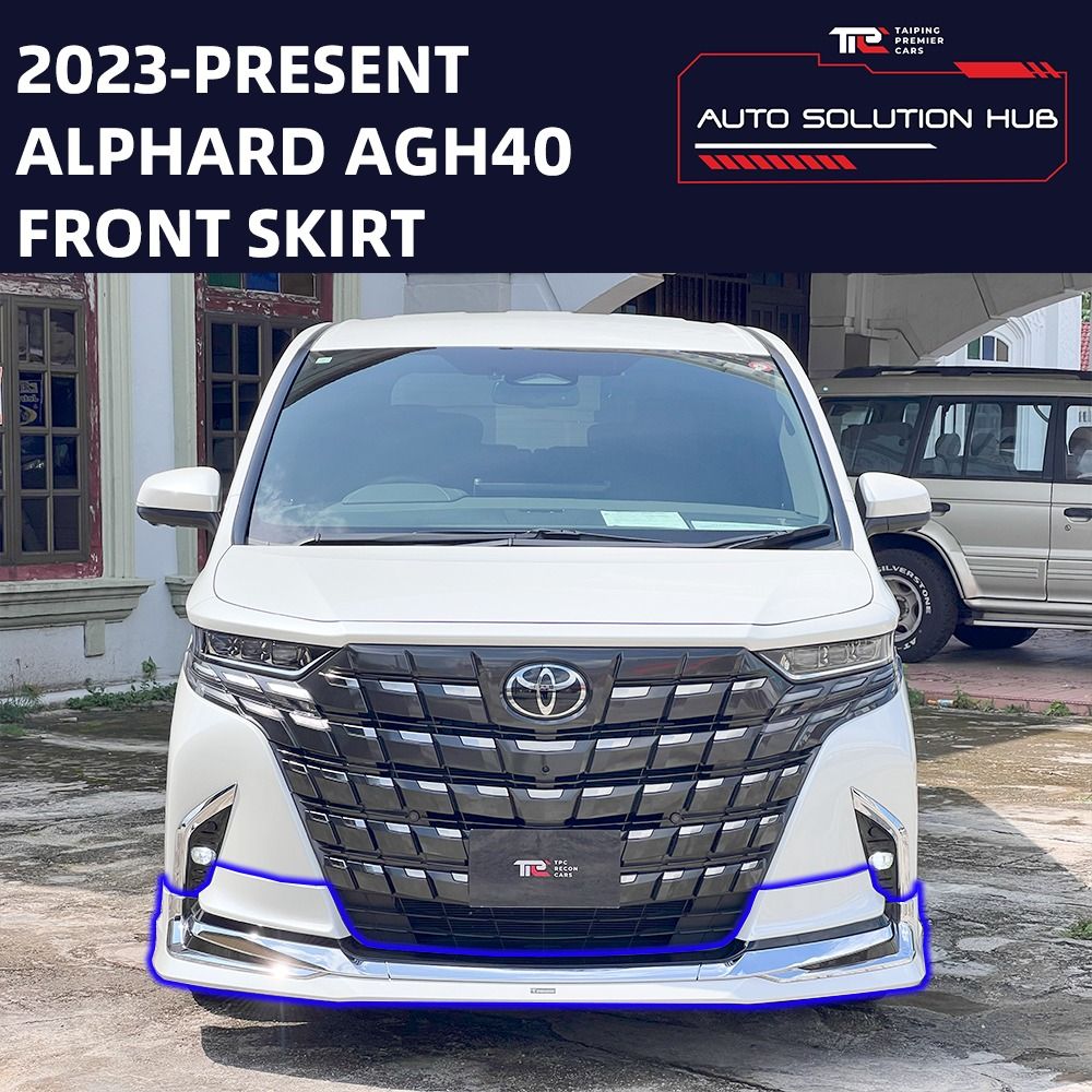Alphard Vellfire Bodykit AGH40 Modellista , No Color, Pearl White (070 ...