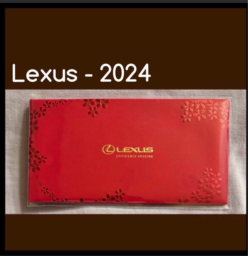 Ang Pao Packets - Lexus 2024 & Coffee Bean 2024, Hobbies & Toys ...