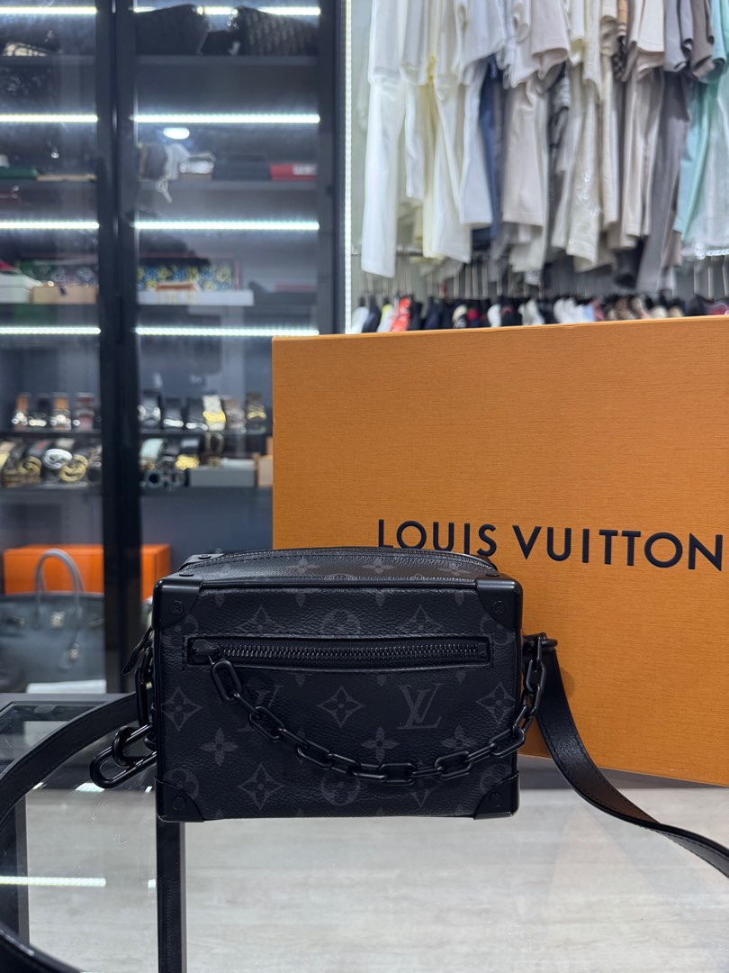 Authentic LV Soft Trunk Mini Monogram Eclipse, Luxury, Bags & Wallets ...