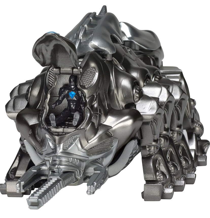 BANDAI Power Rangers 42561 Movie Mastodon Battle Zord with Black Ranger ...