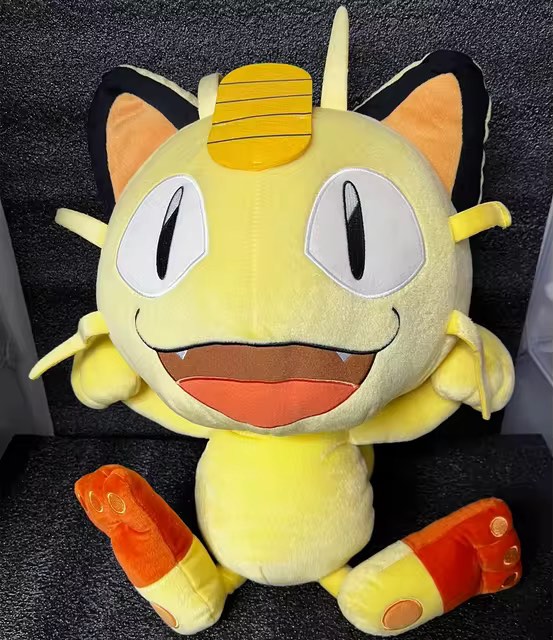 Banpresto Pokemon Meowth 60cm Plush Soft Toy, Hobbies & Toys ...