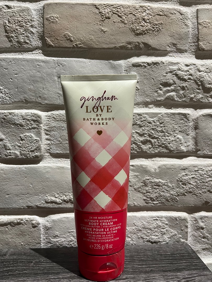 Bath & Body Works Gingham Love Ultimate Hydration Body Cream, Beauty & Personal Care, Bath ...