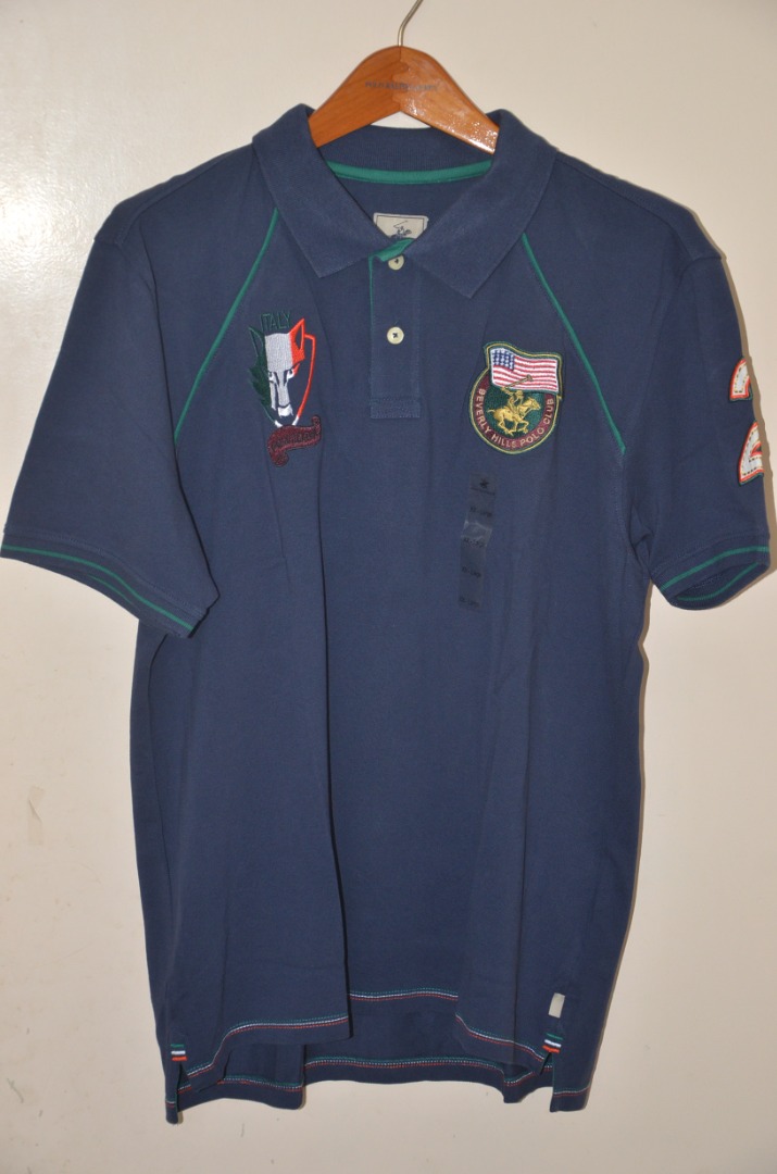 Beverly Hills Polo Club Polo Shirt, Men's Fashion, Tops & Sets, Tshirts ...