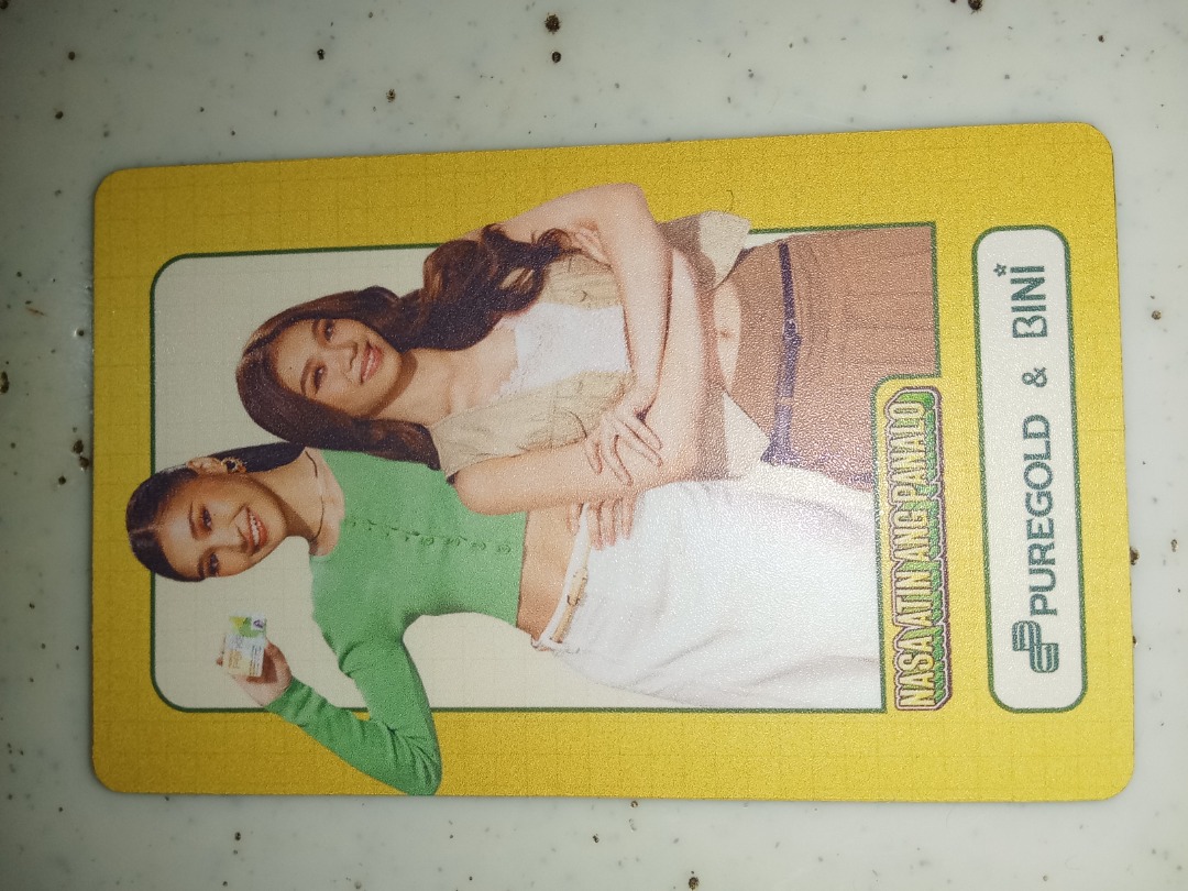 Bini x Puregold Official Photocard, Hobbies & Toys, Memorabilia ...