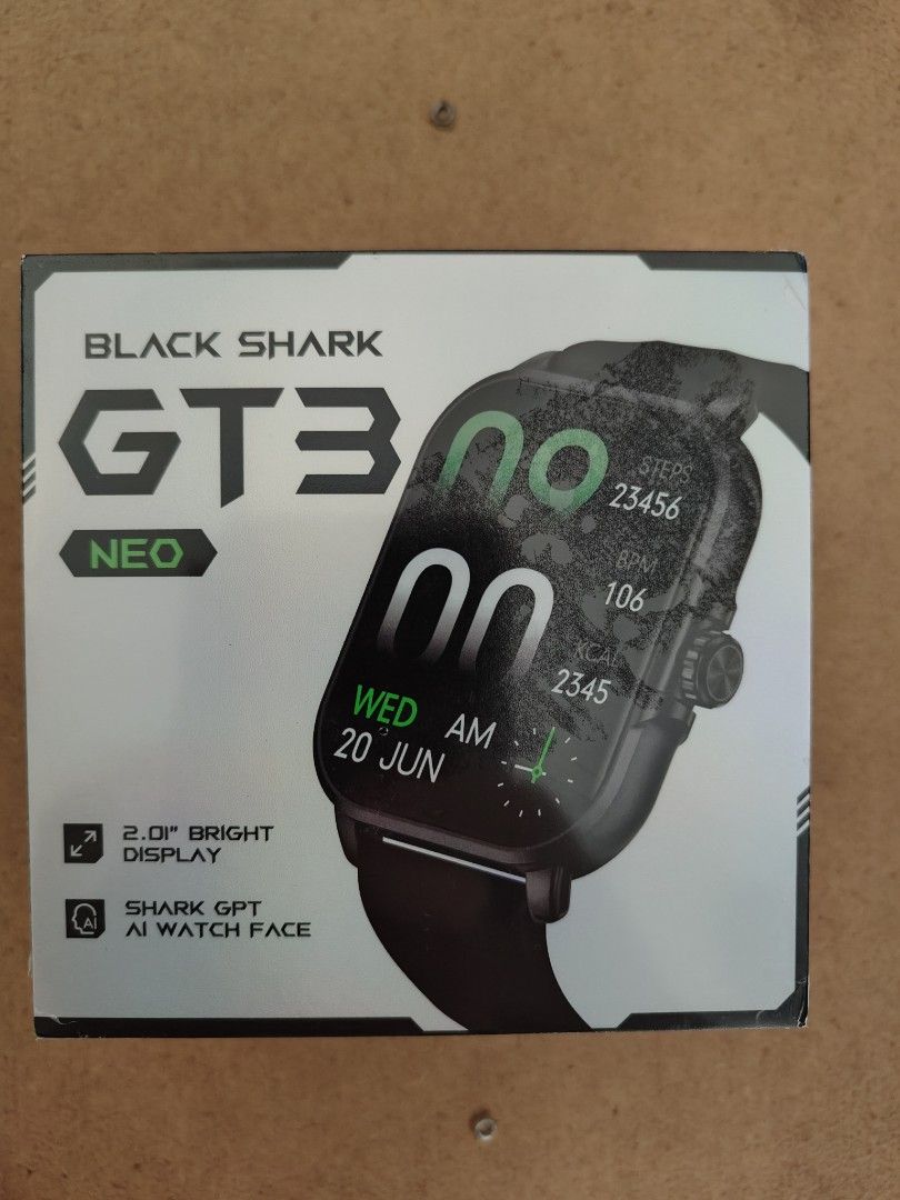 Black Shark GT3 Neo, Mobile Phones & Gadgets, Wearables & Smart Watches on Carousell