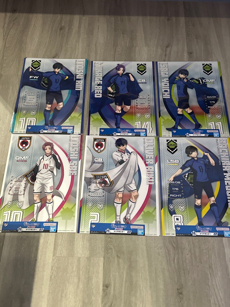 Blue lock posters, Hobbies & Toys, Toys & Games on Carousell