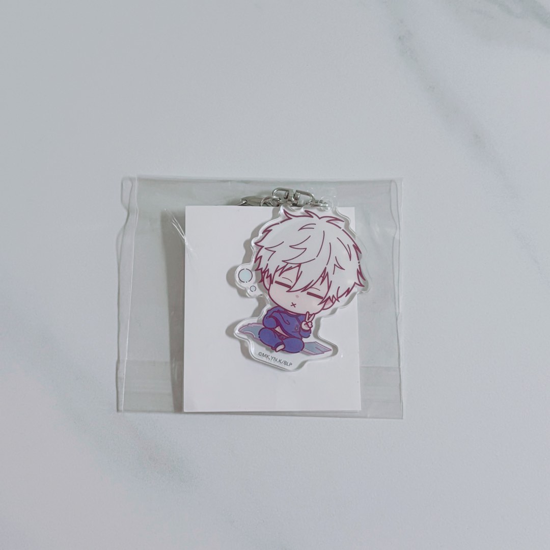Blue Lock Sleeping Nagi Acrylic Keychain, Hobbies & Toys, Memorabilia ...