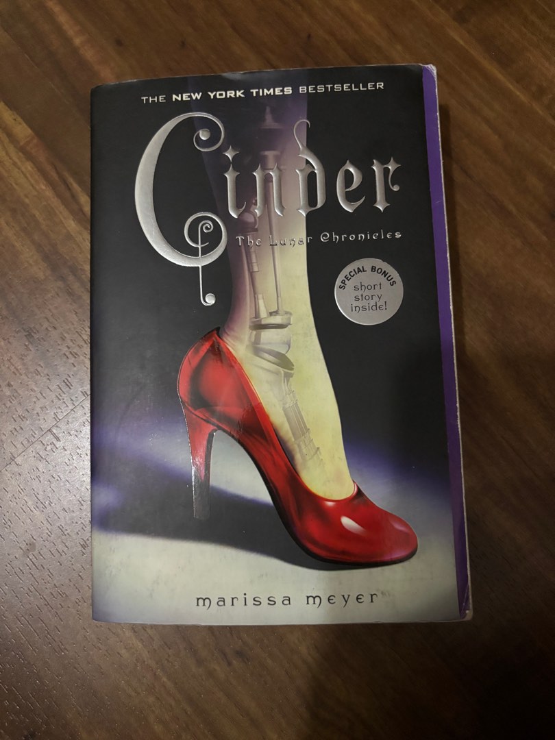 BOOK: Cinder by Marissa Meyer, Hobbies & Toys, Books & Magazines ...