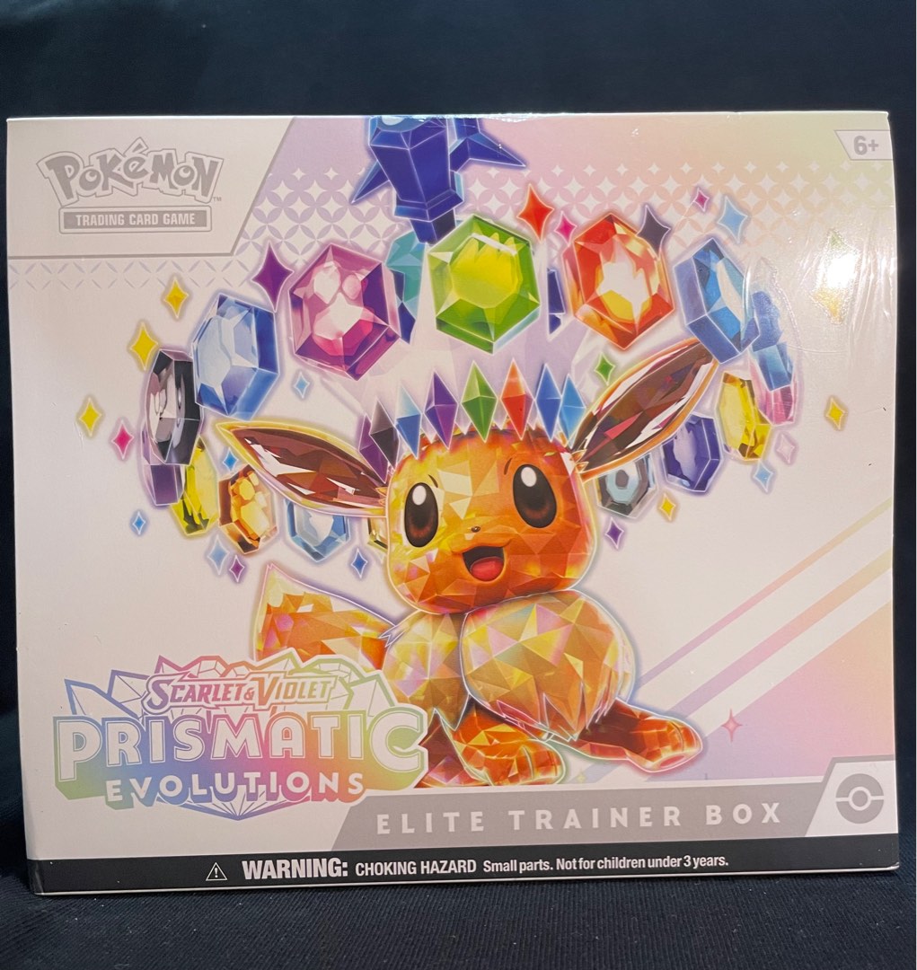 BRAND NEW PRISMATIC EVOLUTION ETB POKEMON, Hobbies & Toys, Collectibles ...