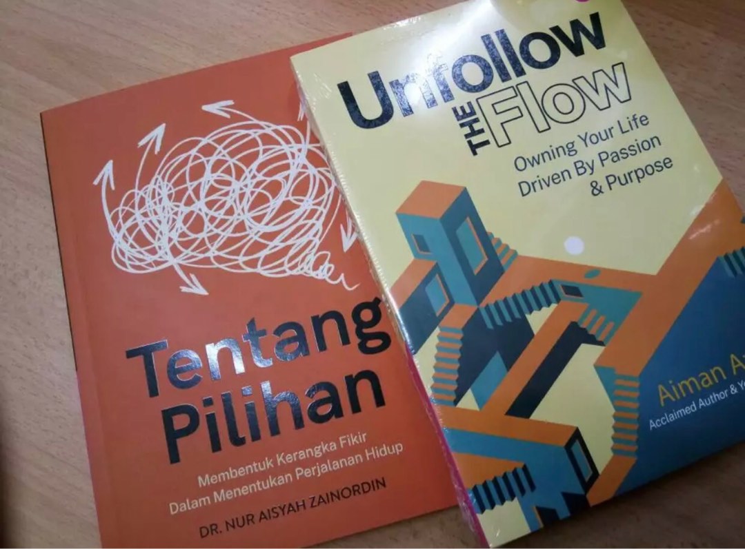 Buku motivasi (Tentang pilihan | Unfollow the flow), Hobbies & Toys ...