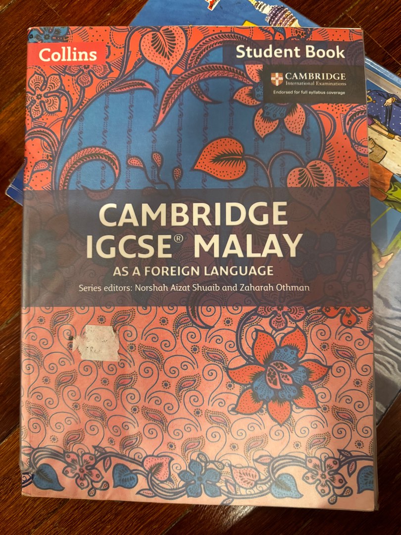 Cambridge igcse malay as a foreign language textbook, Hobbies & Toys ...