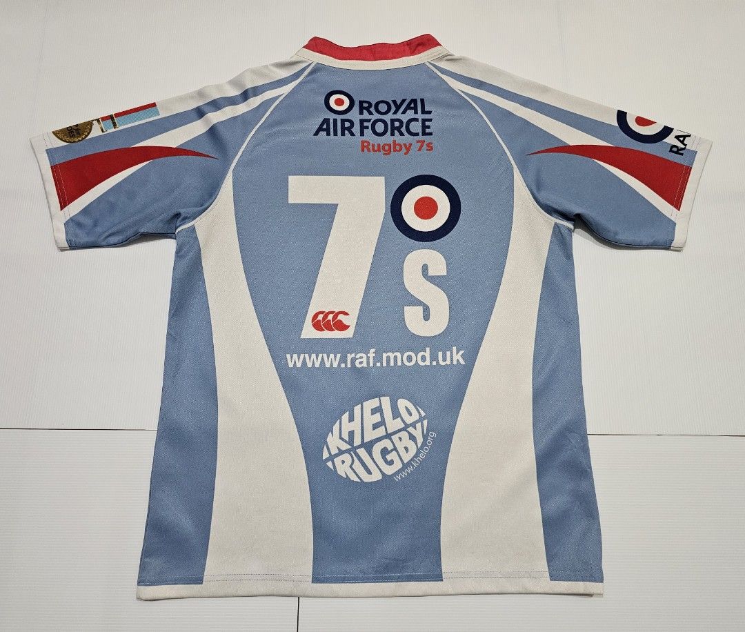 Canterbury Royal Air Force 7s Sevens Rugby Jersey 2007/09 RAF Spitfires ...