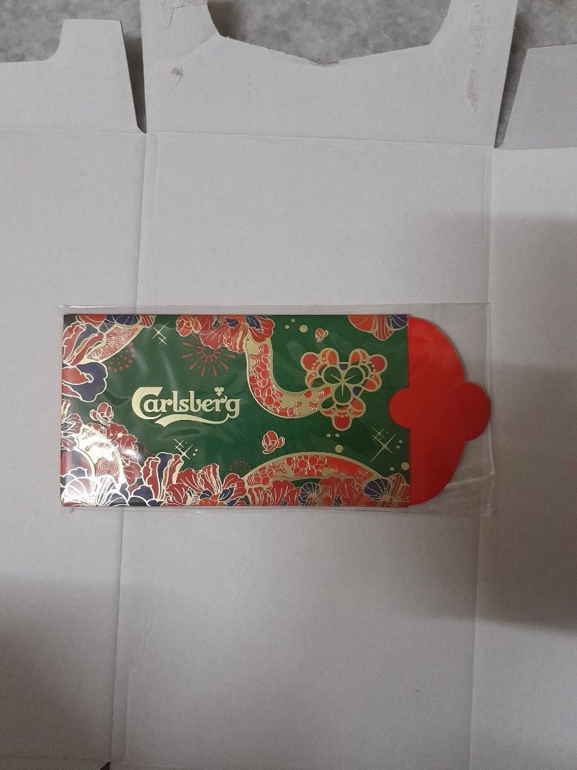 Carlsberg Ang Pau (Red Packet), Hobbies & Toys, Stationery & Craft, Art ...