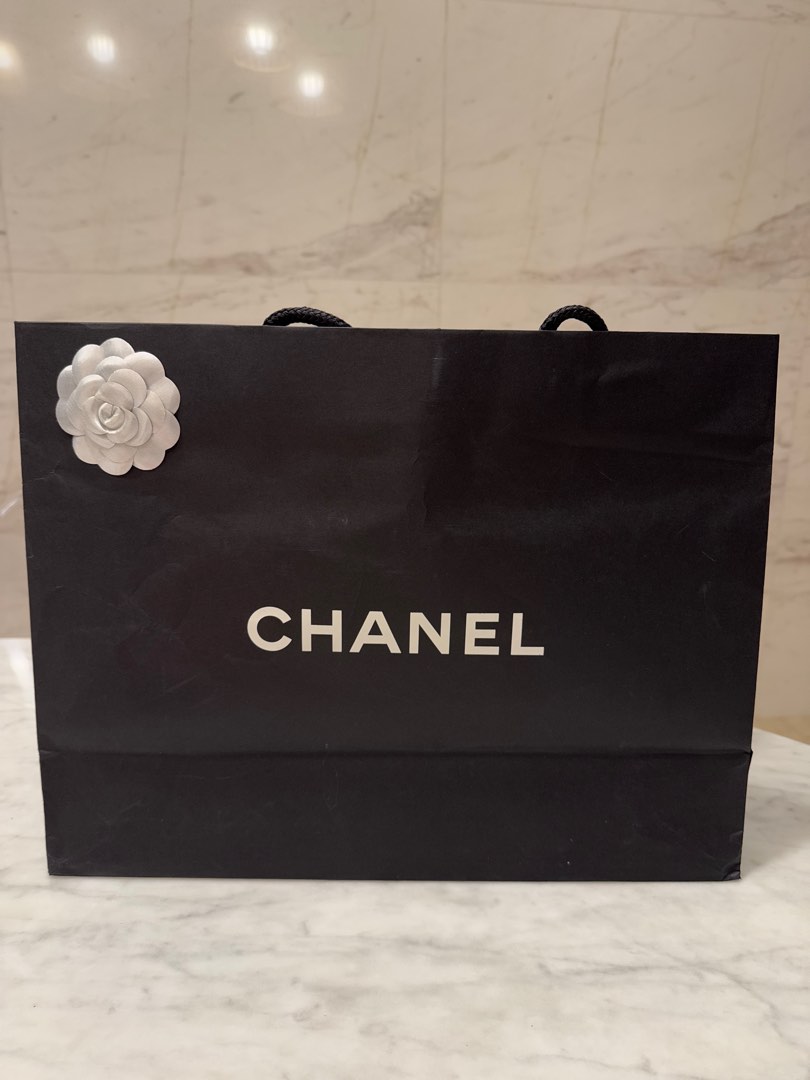 Chanel Paper Bag, Luxury, Accessories on Carousell