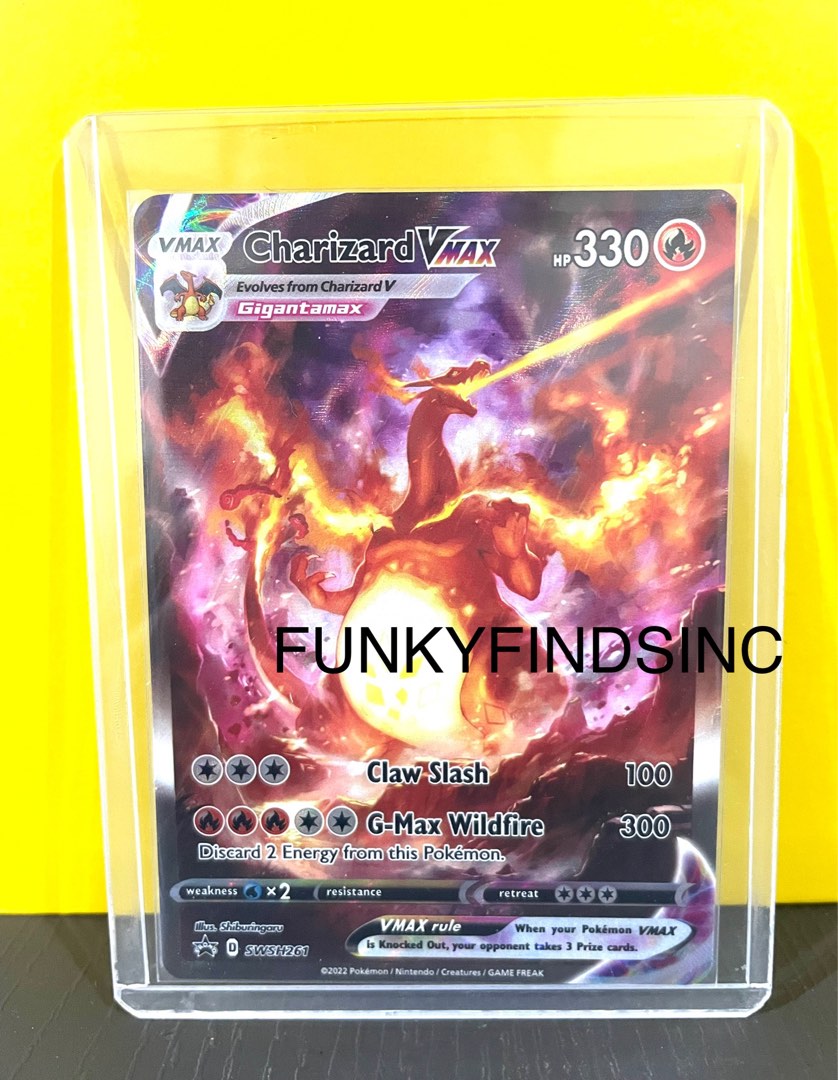 Charizard Vmax Sword and Shield Promo, Hobbies & Toys, Toys & Games on ...
