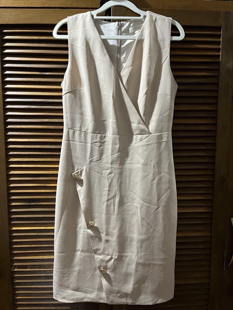 CLN Formal Midi Dress with buttons, Women's Fashion, Dresses & Sets ...