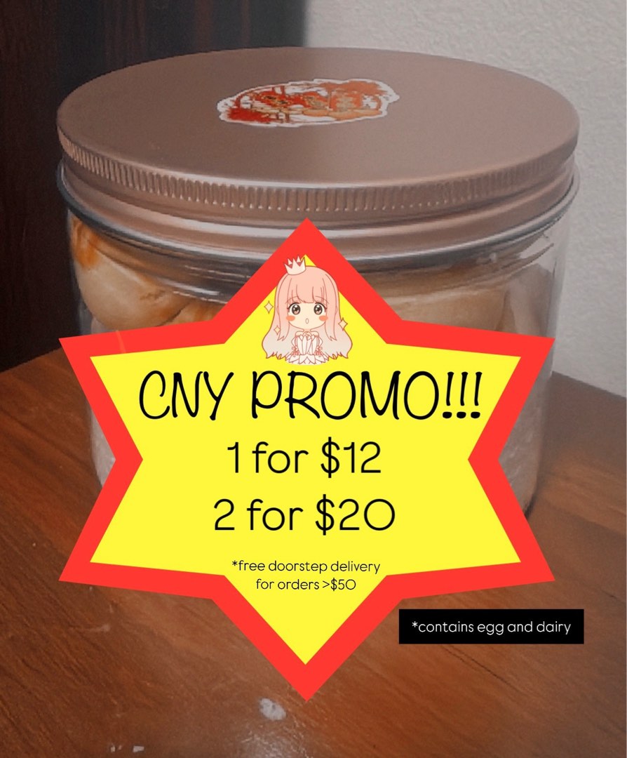 PRE ORDER CNY Pineapple Tarts, Food & Drinks, Homemade Bakes on Carousell