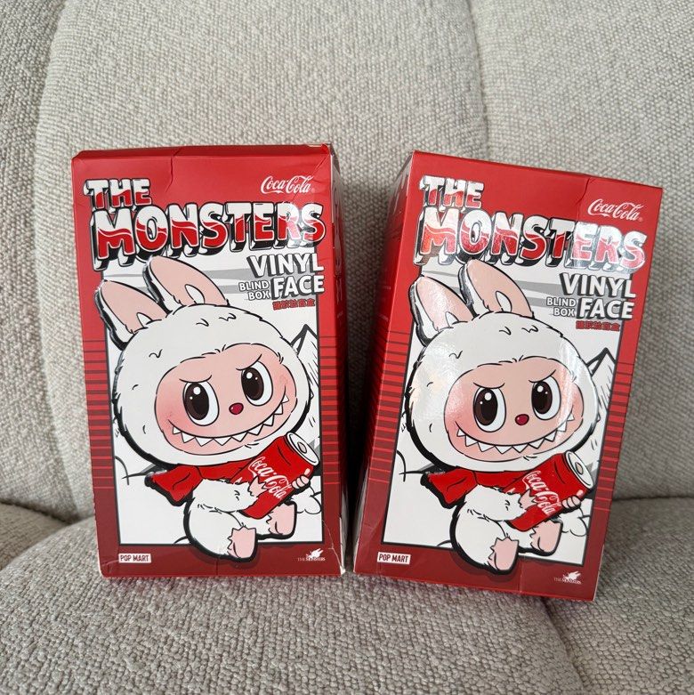 Coca Cola Coke The Monsters Labubu pendant, Hobbies & Toys, Toys ...