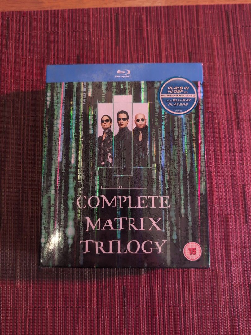 Complete Matrix Trilogy Blu-Ray, Hobbies & Toys, Music & Media, CDs ...