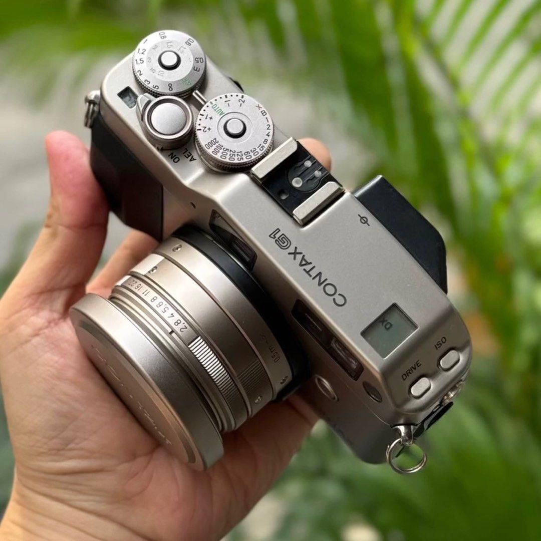 CONTAX G1 Film camera with Carl Zeiss Biogon 28mm lens, Photography ...