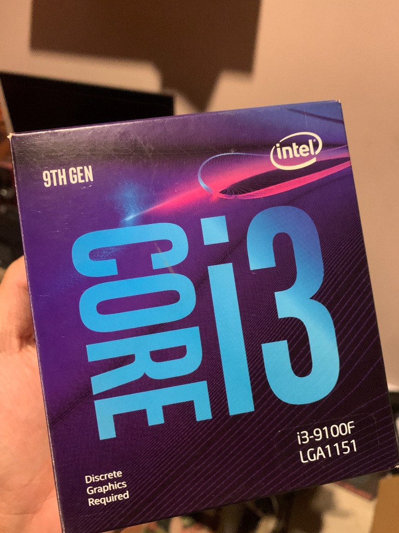 CPU Processor Intel i3 9th Gen, Computers & Tech, Parts & Accessories ...