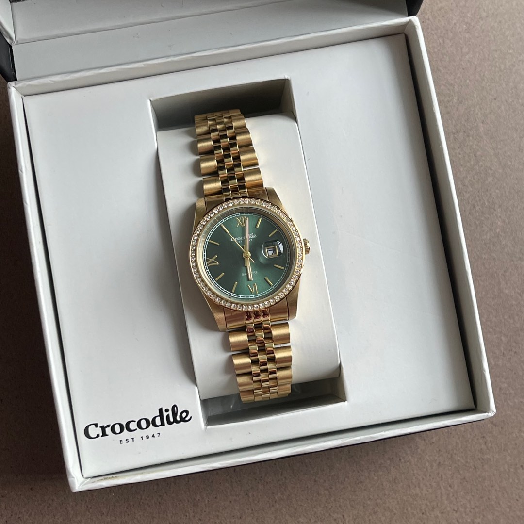 Crocodile watch, Women's Fashion, Watches & Accessories, Watches on ...