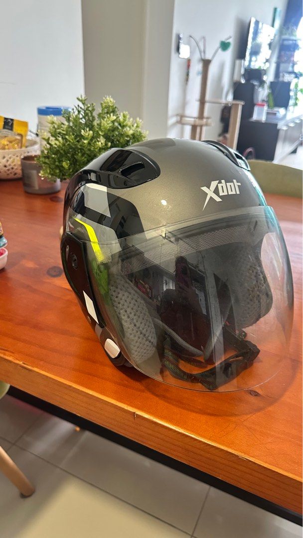 DESIGN 2024 DESIGN [SIRIM APPROVED] DOT OPEN FACE HELMET G518B ZEPHYR ...