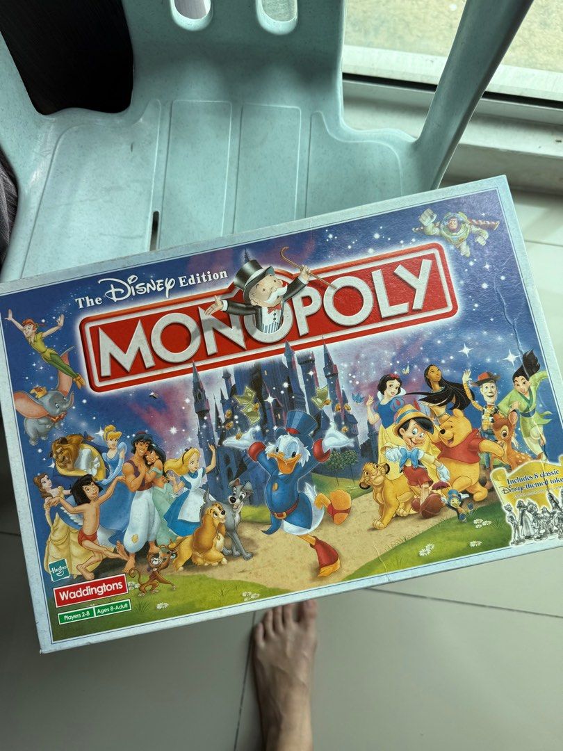 Disney Monopoly, Hobbies & Toys, Toys & Games on Carousell
