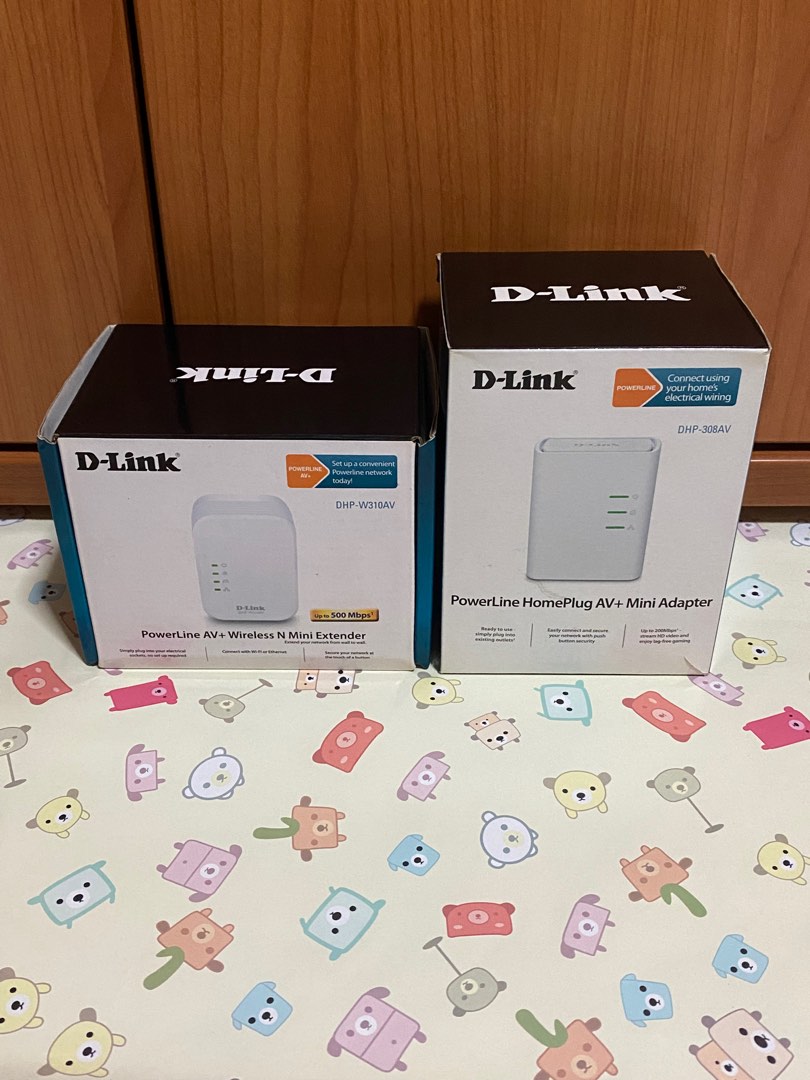 D-LINK Powerline AV+Wireless N Mini Extender / Homeplug AV+Mini Adapter ...