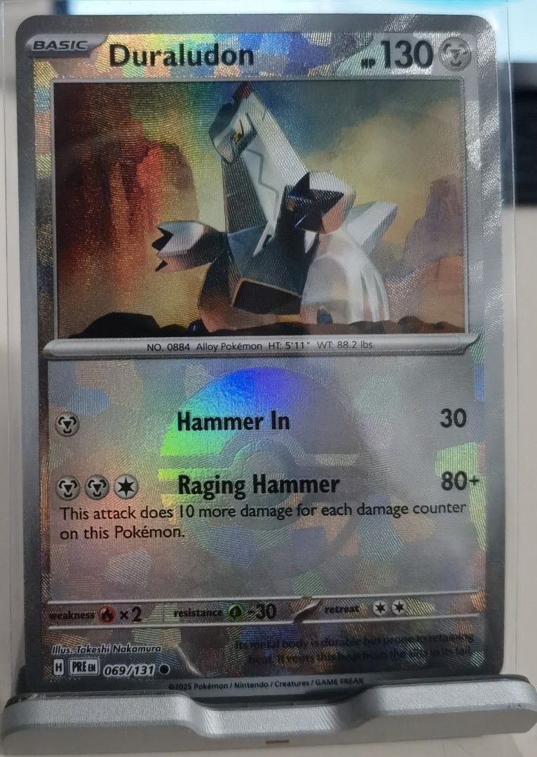 Duraludon Pokeball Prismatic Evolution Pokemon TCG, Hobbies & Toys ...