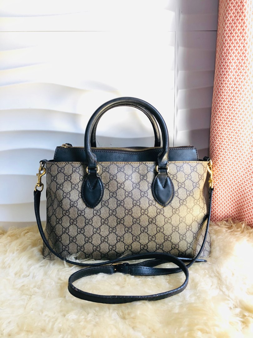 Gucci Supreme Mono, Luxury, Bags & Wallets on Carousell
