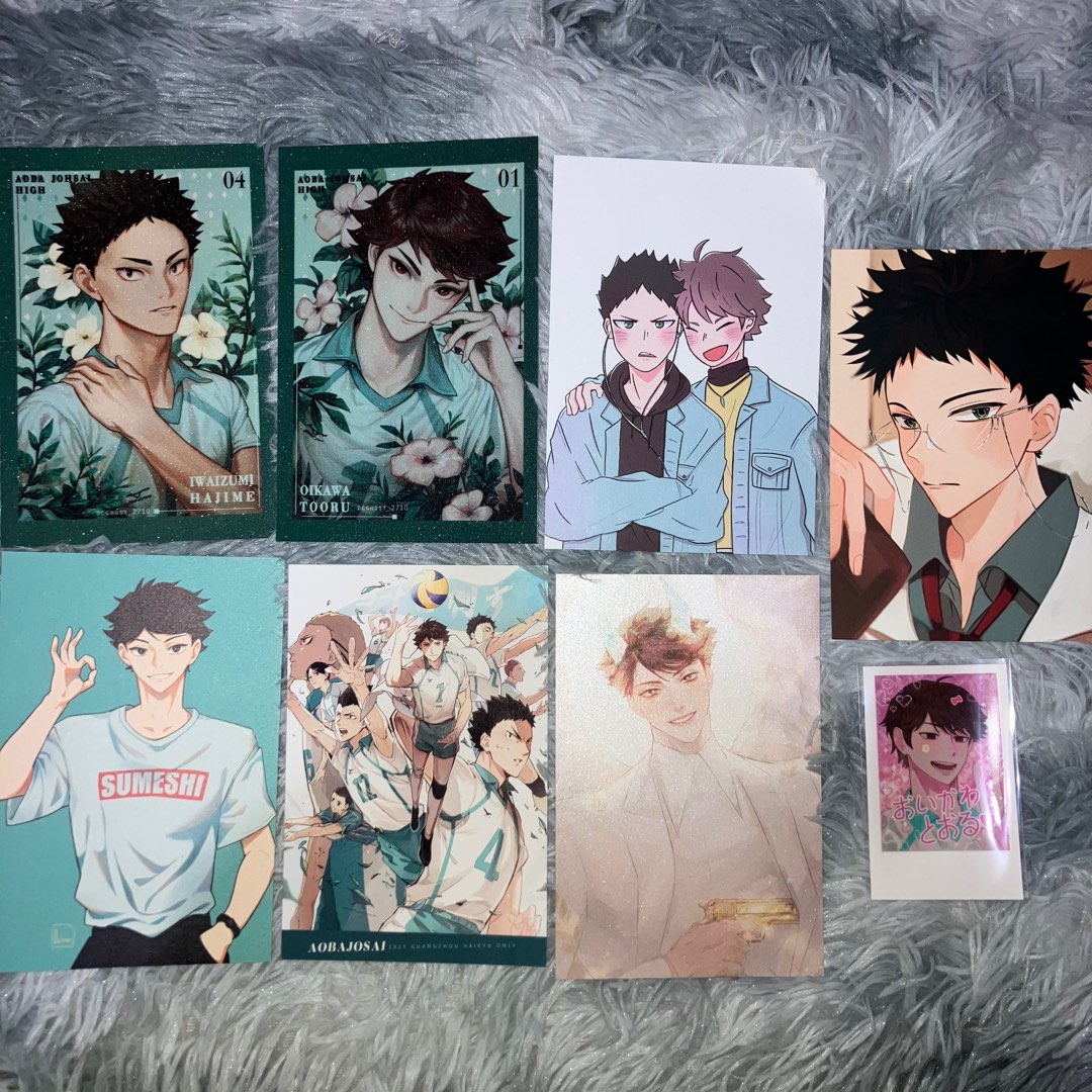 Haikyuu Iwaoi Iwaizumi Hajime & Oikawa Tooru Assorted Postcards ...