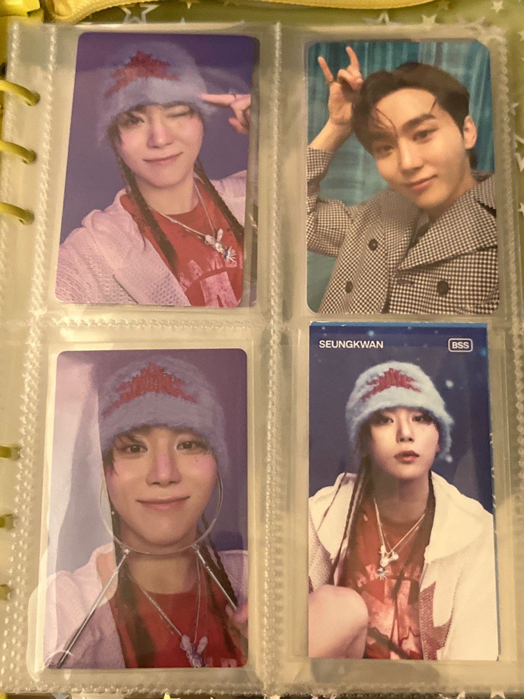 「換Hoshi」 Seventeen Bss Teleparty小卡, 興趣及遊戲, 收藏品及紀念品, 韓流 - Carousell