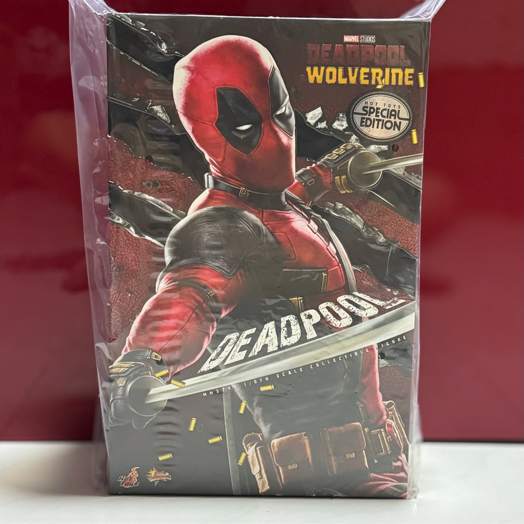 Hot Toys Deadpool Special Edition Deadpool & Wolverine Movie Marvel ...