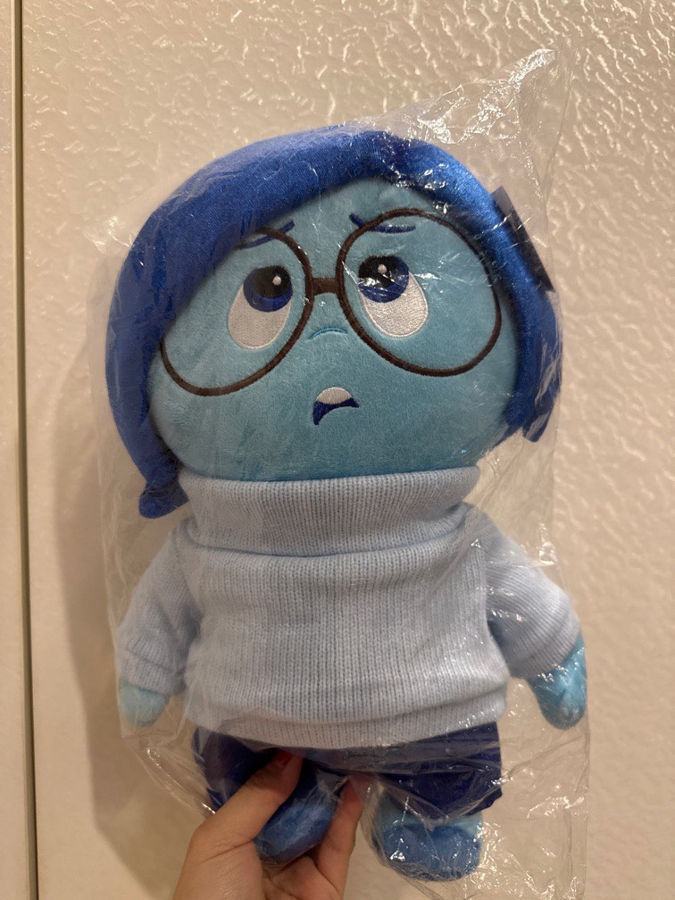 Inside out: Sadness plushie, Hobbies & Toys, Toys & Games on Carousell