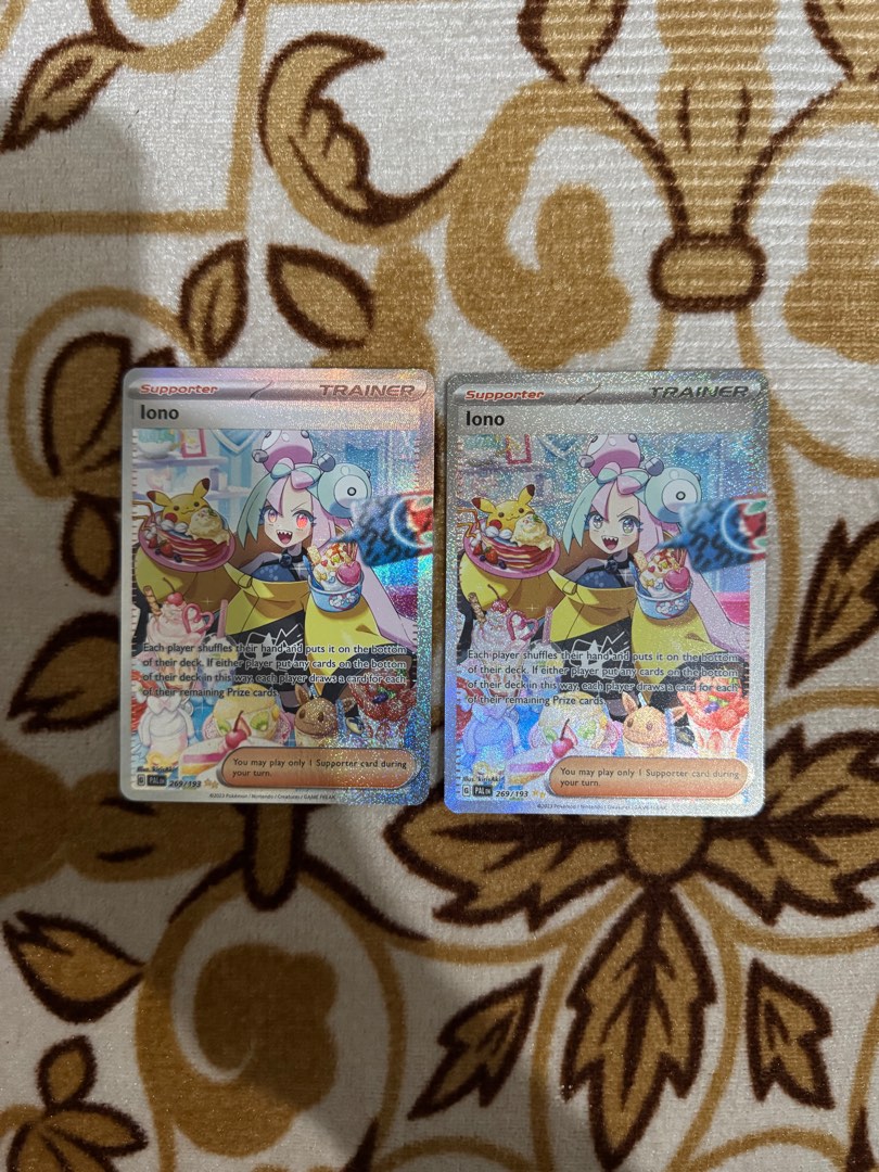 Iono SIR Trainer - Pokemon Paldea Evolved, Hobbies & Toys, Toys & Games ...