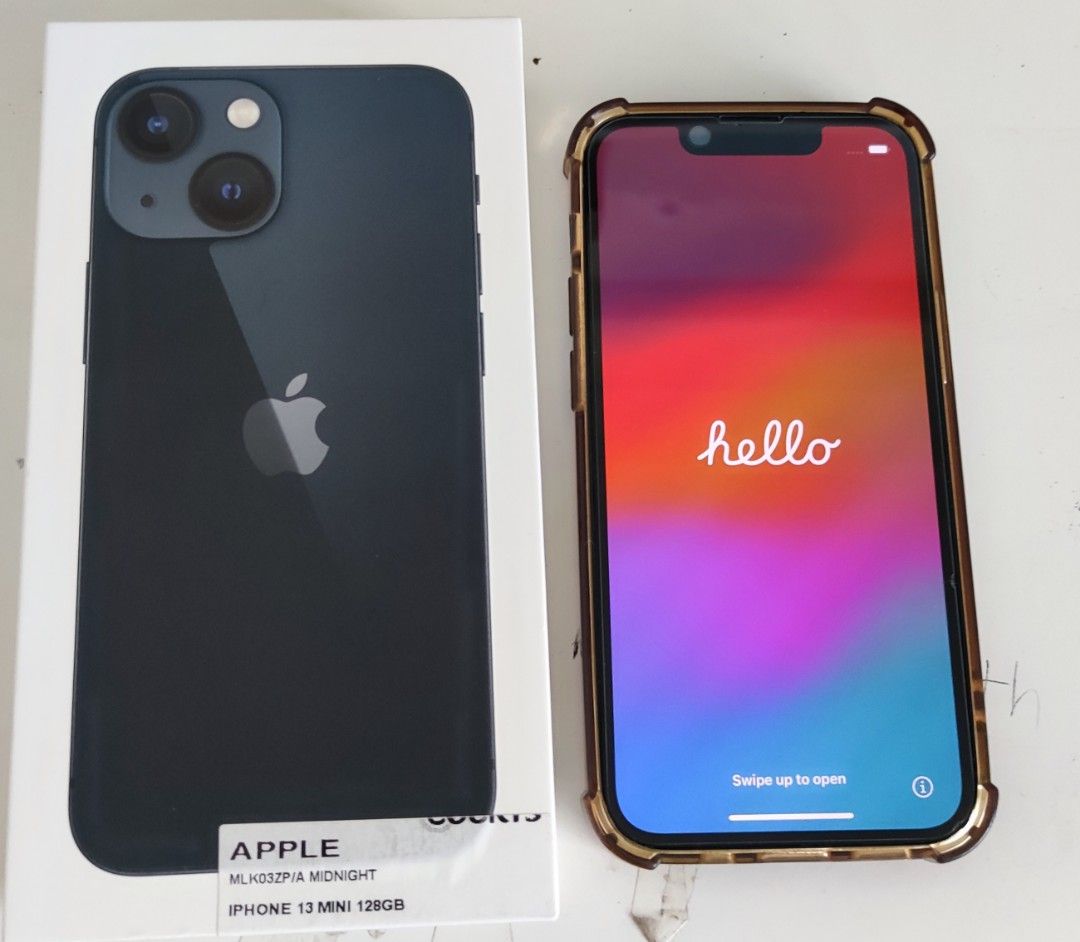 iPhone 13 mini Midnight 128GB, Mobile Phones & Gadgets, Mobile Phones ...