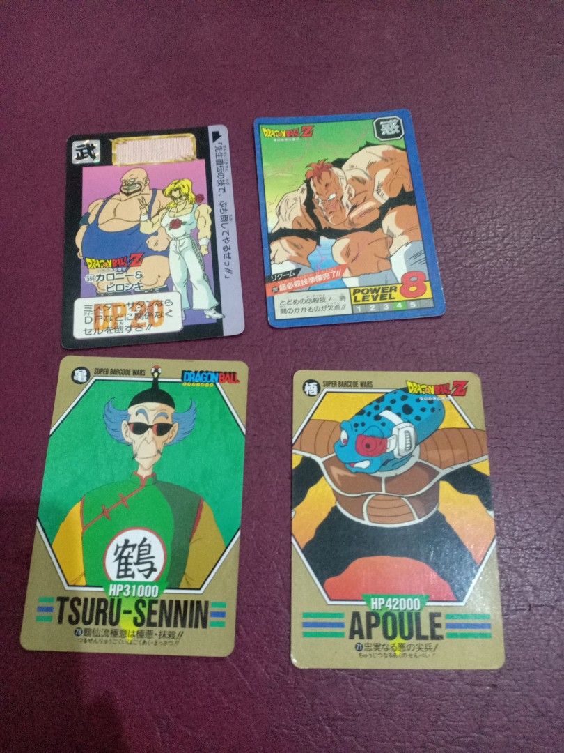 Kartu dragon ball saint seiya dll dll, Antik, Lainnya di Carousell