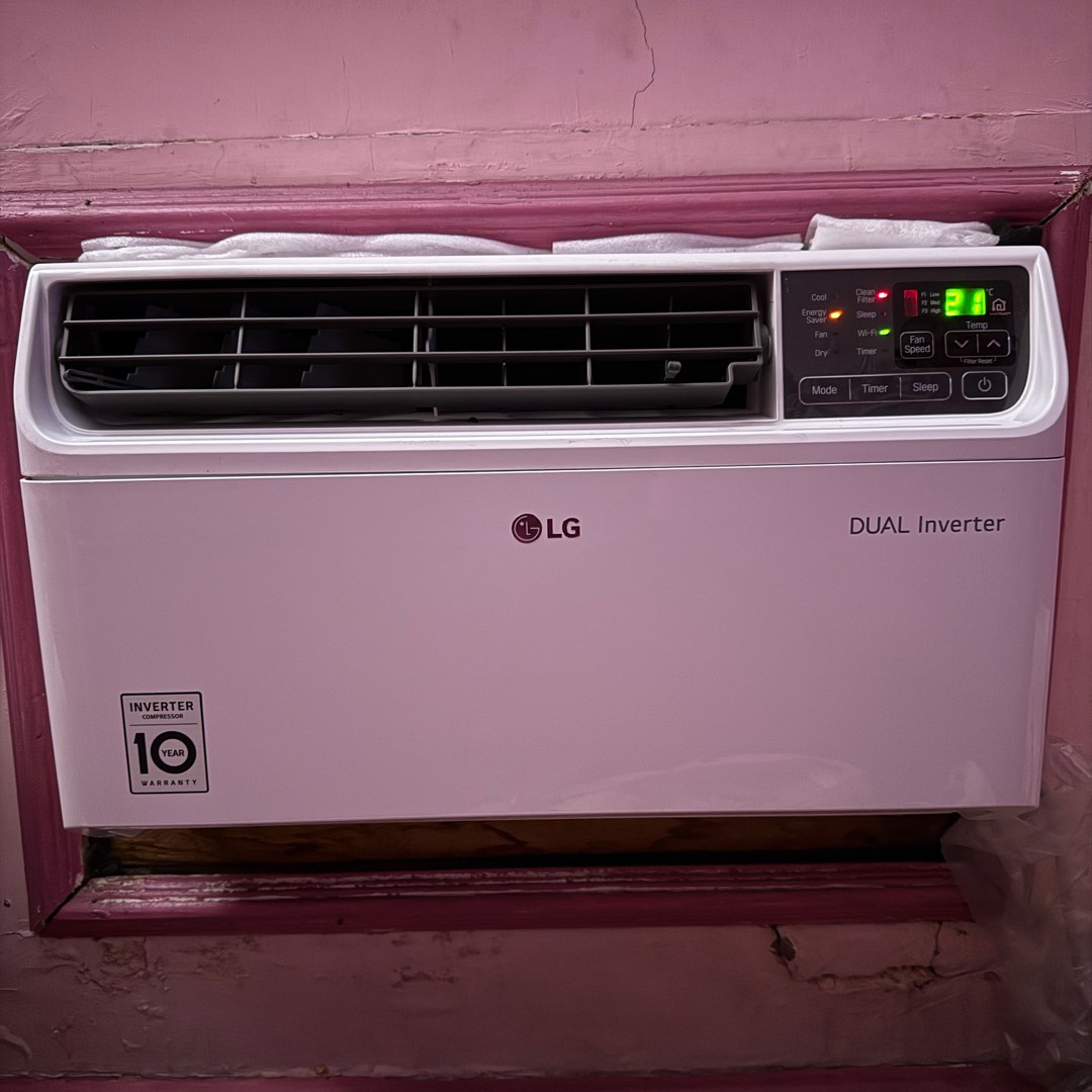LG Dual Inverter 1HP, TV & Home Appliances, Air Conditioning and ...