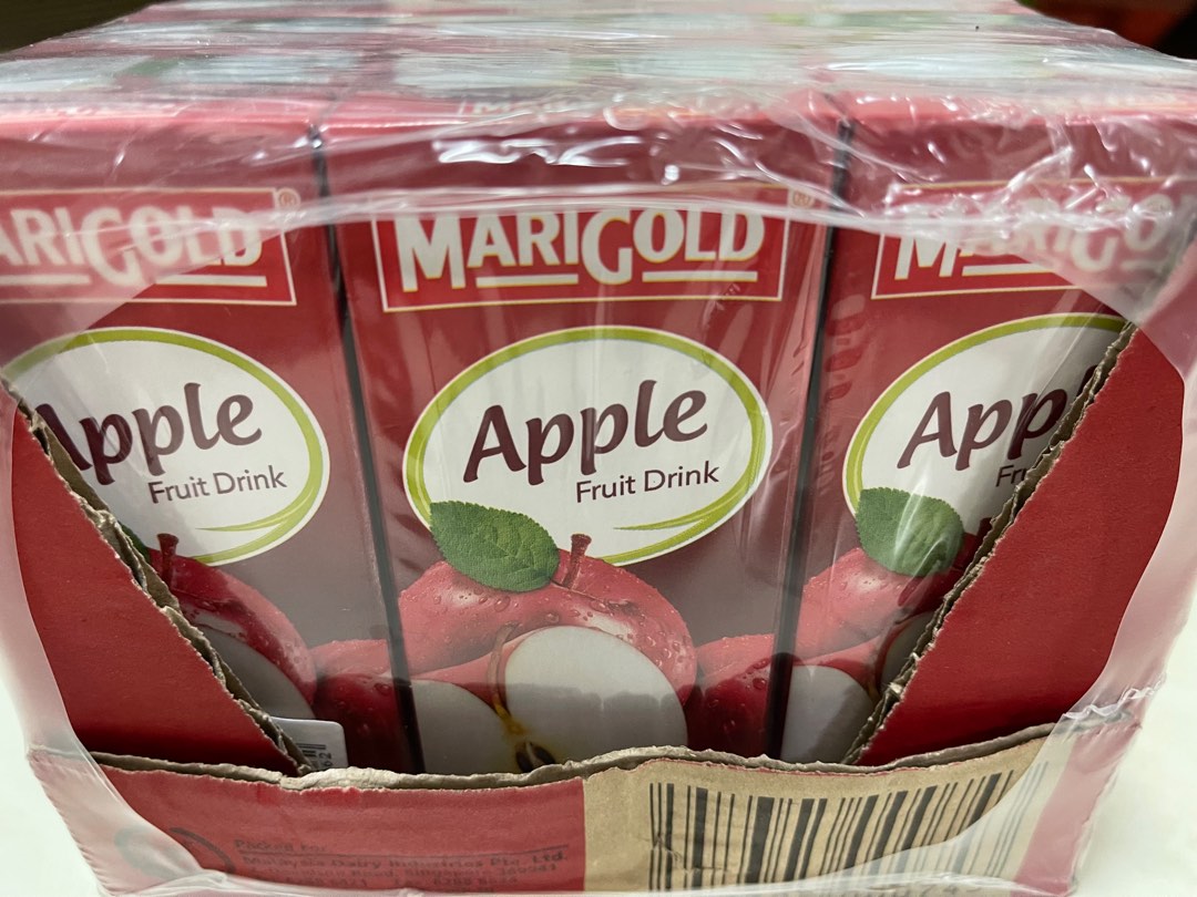 Marigold Apple Fruit Drink, Food & Drinks, Beverages on Carousell