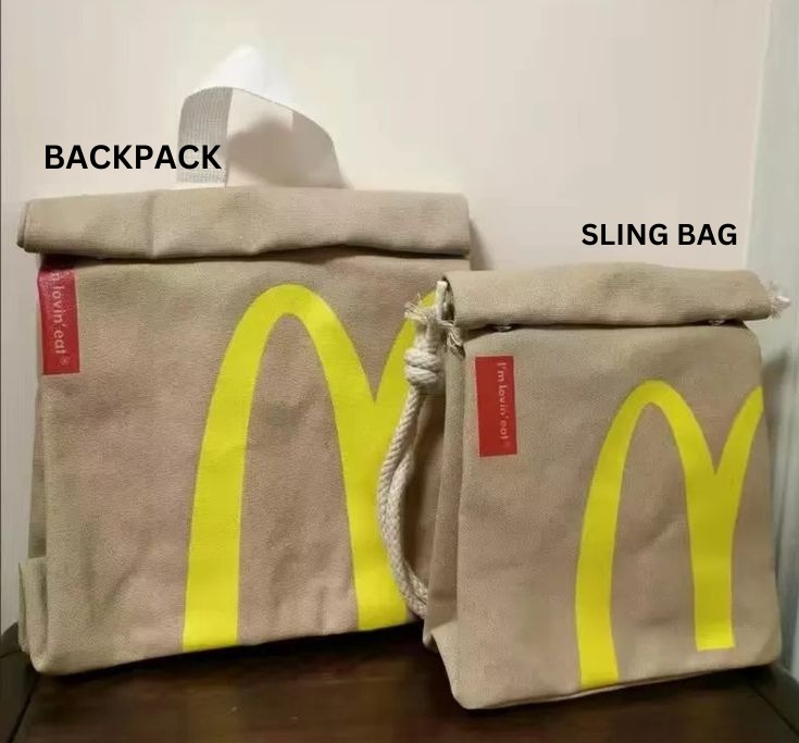 Mcdonald's Bag, Women's Fashion, Bags & Wallets, Backpacks on Carousell