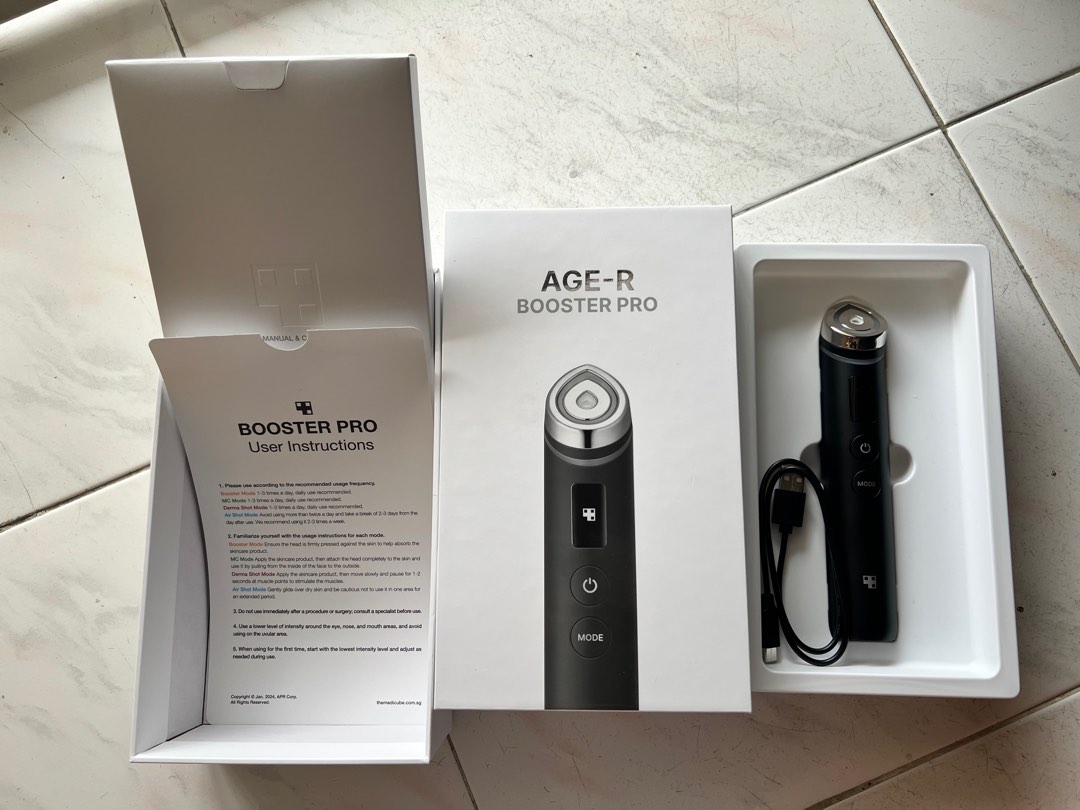 Medicube Age-R Booster Pro, Beauty & Personal Care, Face, Face Care ...