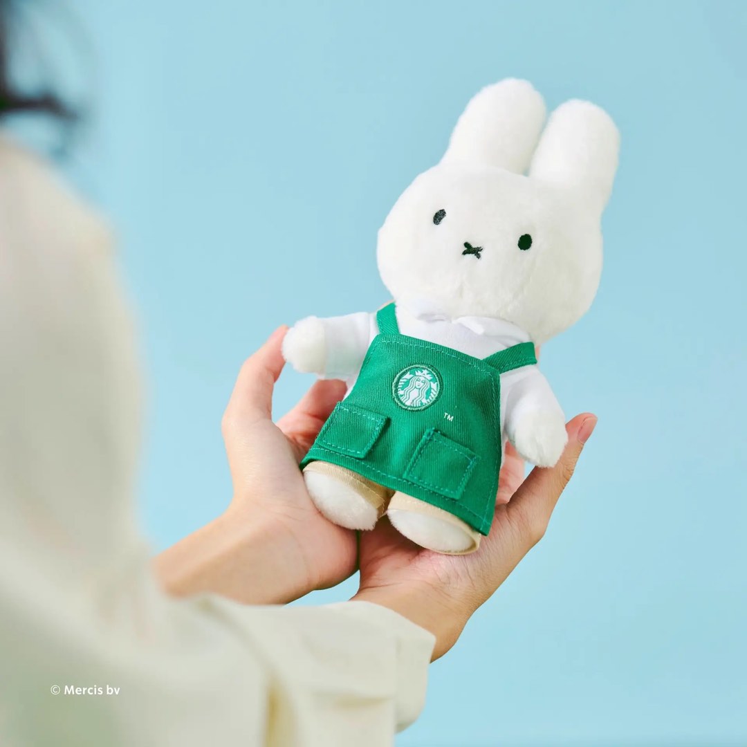 miffy x starbucks plush keychain, Hobbies & Toys, Toys & Games on Carousell