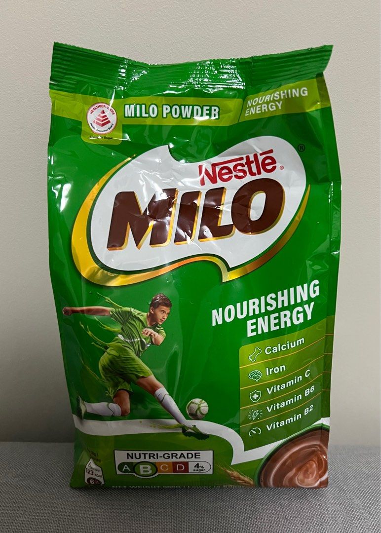 Milo Powder Refill Pack 900g Made in SG (stocks running low), Food ...